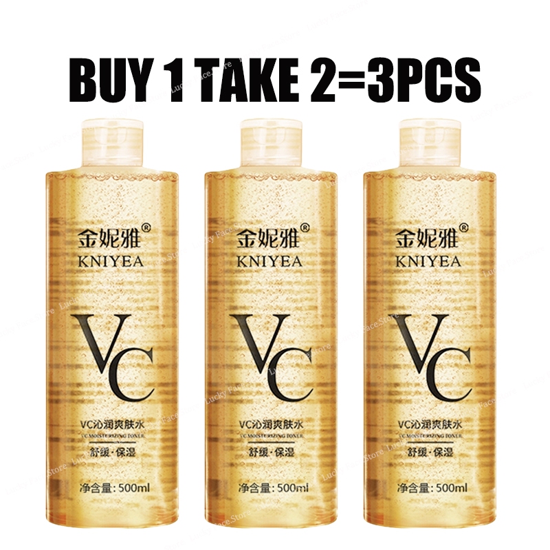 500ml Vitamin C Toner Intensive Whitening Toner Essence Remove Melasma Acne Pimple Marks Skin ...