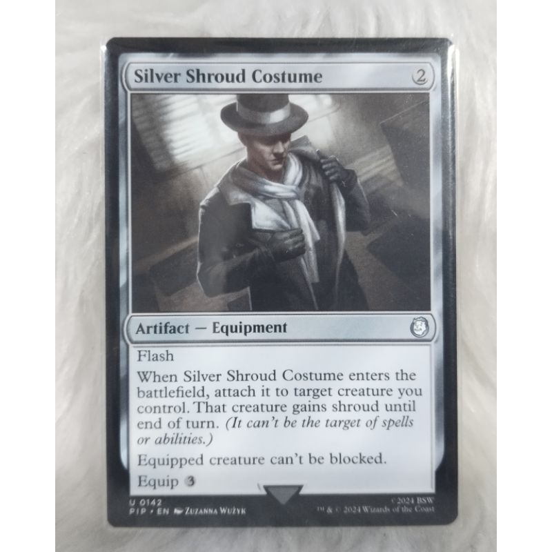 Silver Shroud Costume - Universes Beyond: Fallout | Shopee Philippines