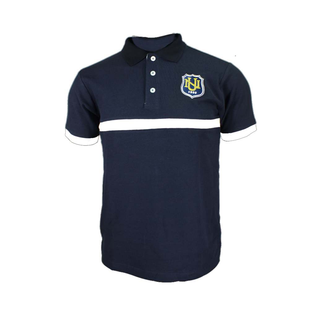 Universidad UC National University Orizon Honeycomb Polo Shirt N.Blue ...