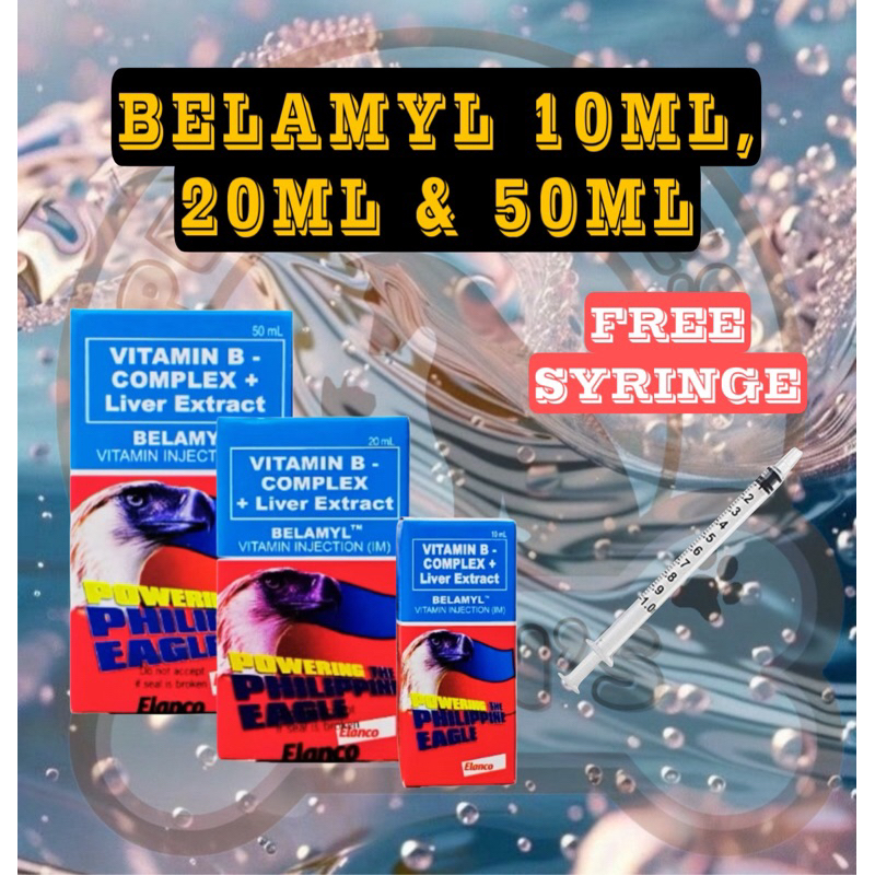 Elanco Belamyl Vitamin B-Complex Plus Liver Extract (Vitamin Injection ... Elanco Belamyl Vitamin B-Complex Plus Liver Extract (Vitamin Injection ...