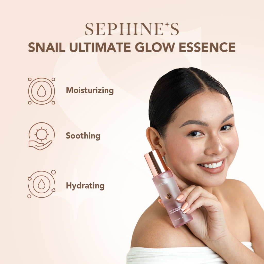 Sephines Snail Ultimate Brightening Boost Moisture Glow Essence | Shopee Philippines