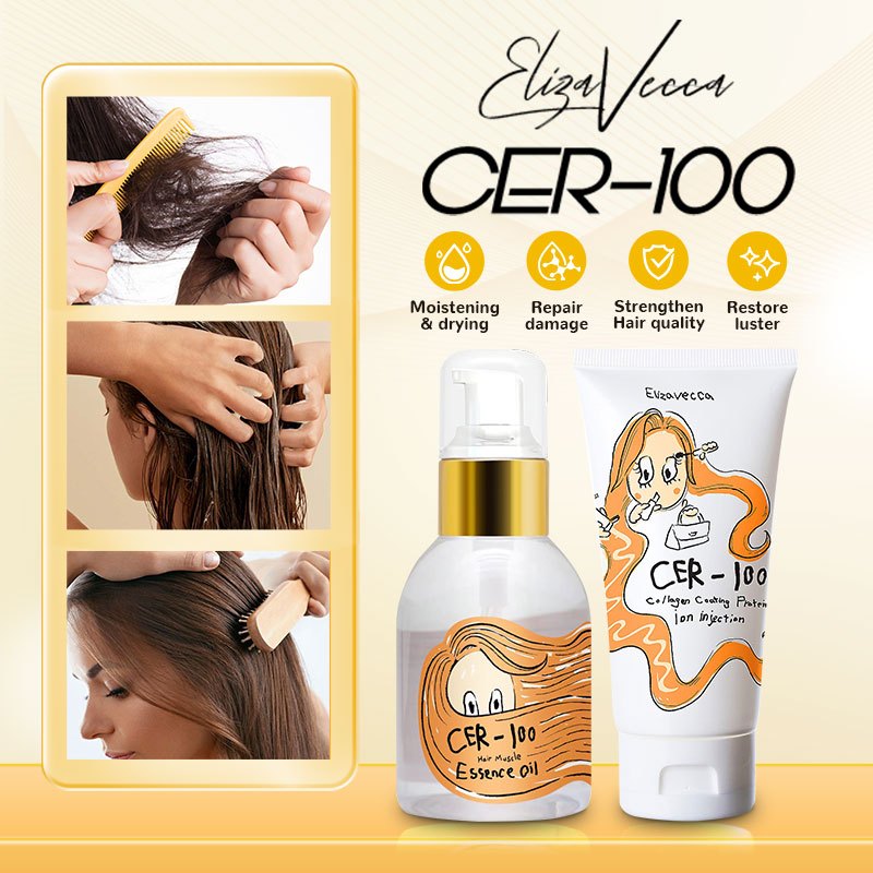 ELIZAVECCA Cer-100 Collagen Coating Protein Ion Injection 50ml / Hair ...