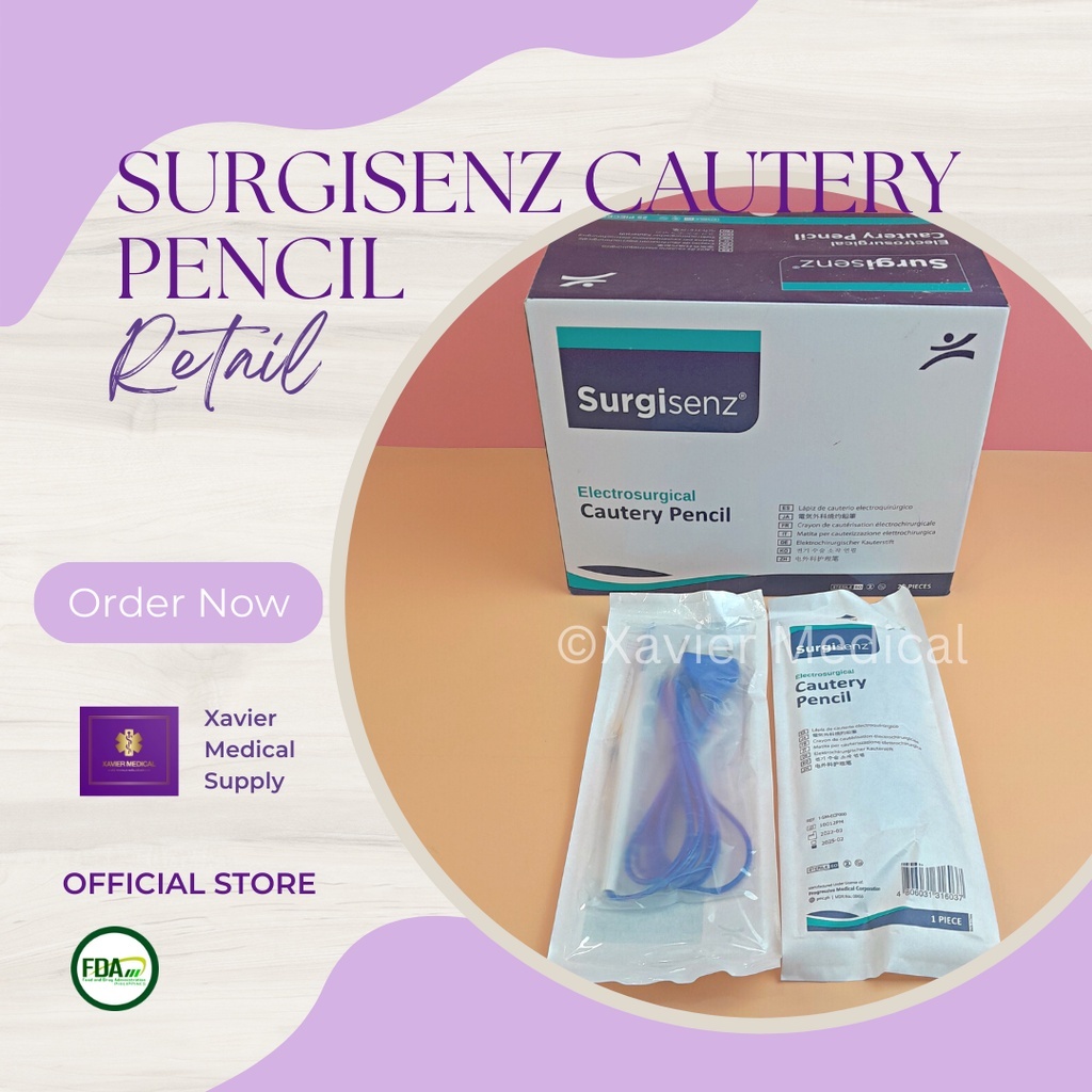 SURGISENZ ECG Pen/Cautery Pen Retail (Sold per Pc) | Shopee Philippines