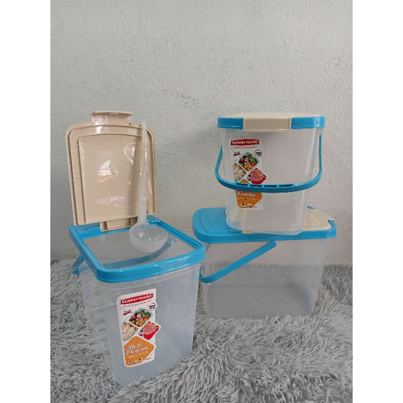808 sunnyware storage bin ,multi-purpose bin for rice,water/juice ...
