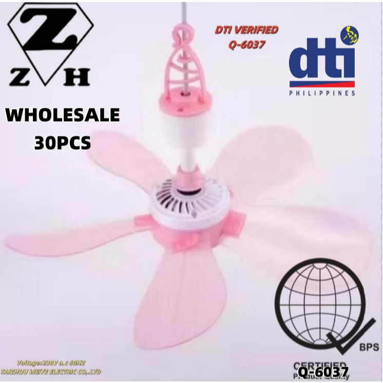 30/60pcs mini ceiling fan 5 blades cieling fan (sm) | Shopee Philippines