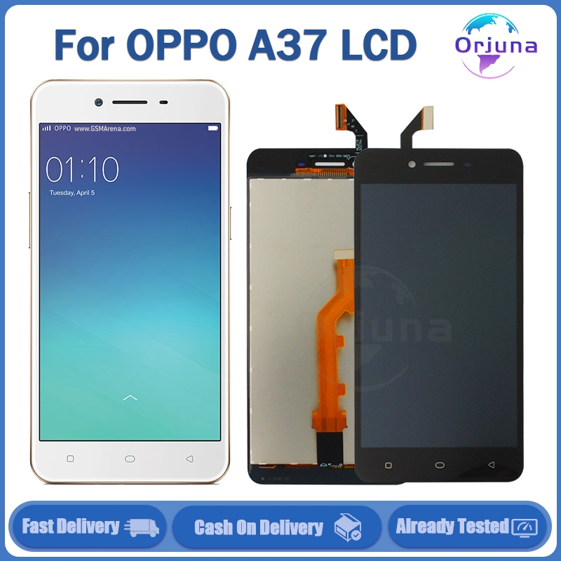 For OPPO A37 LCD Display Touch Screen Digitizer Assembly A37f A37fw ...