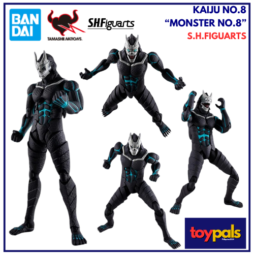 Kaiju No.8 Bandai Tamashii Nations S.H.Figuarts Kaiju No. 8 Action Figure | Shopee Philippines