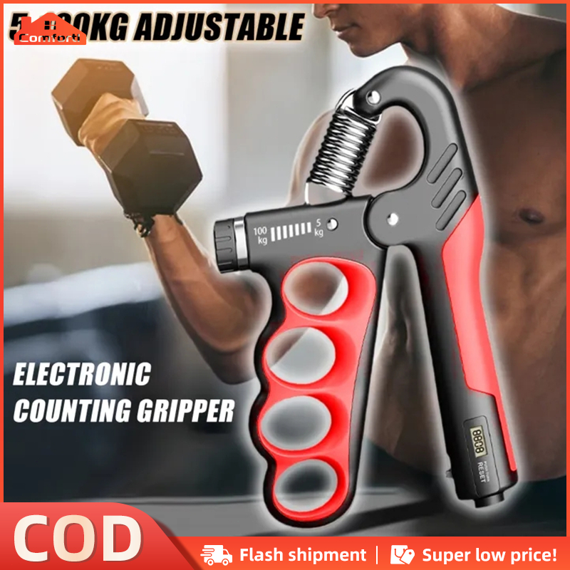 R Type hand Grip Professional Hand Strength Wrist Arm Muscle Adjustable ...