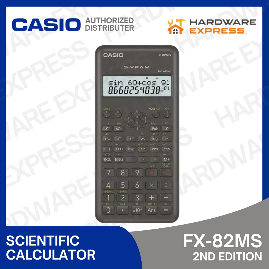 CASIO fx-82MS 2nd Edition Scientific Calculator | Shopee Philippines
