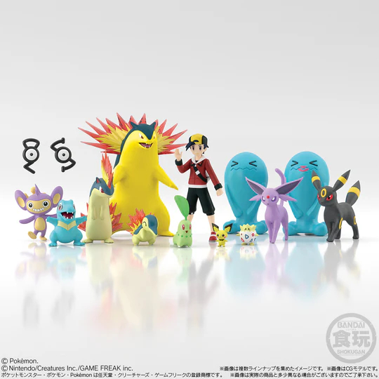 Bandai Japan: Pokémon Scale World Johto Region - Ethan with Johto ...