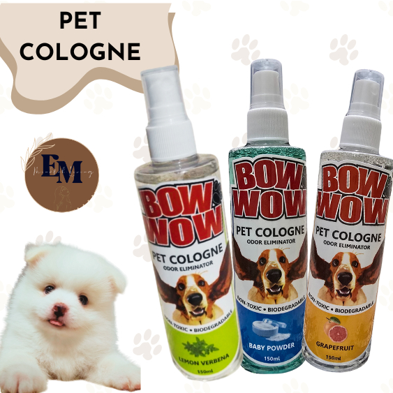 BOW WOW PET COLOGNE LEGIT AND SMOOTH 150ML | Shopee Philippines
