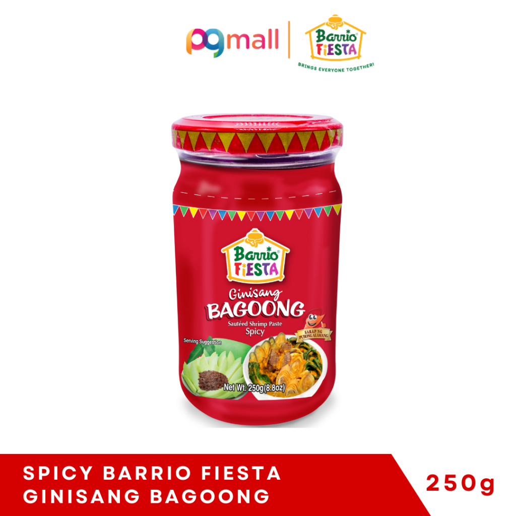 Barrio Fiesta Ginisang Bagoong Sauteed Shrimp Paste Spicy 250g ...