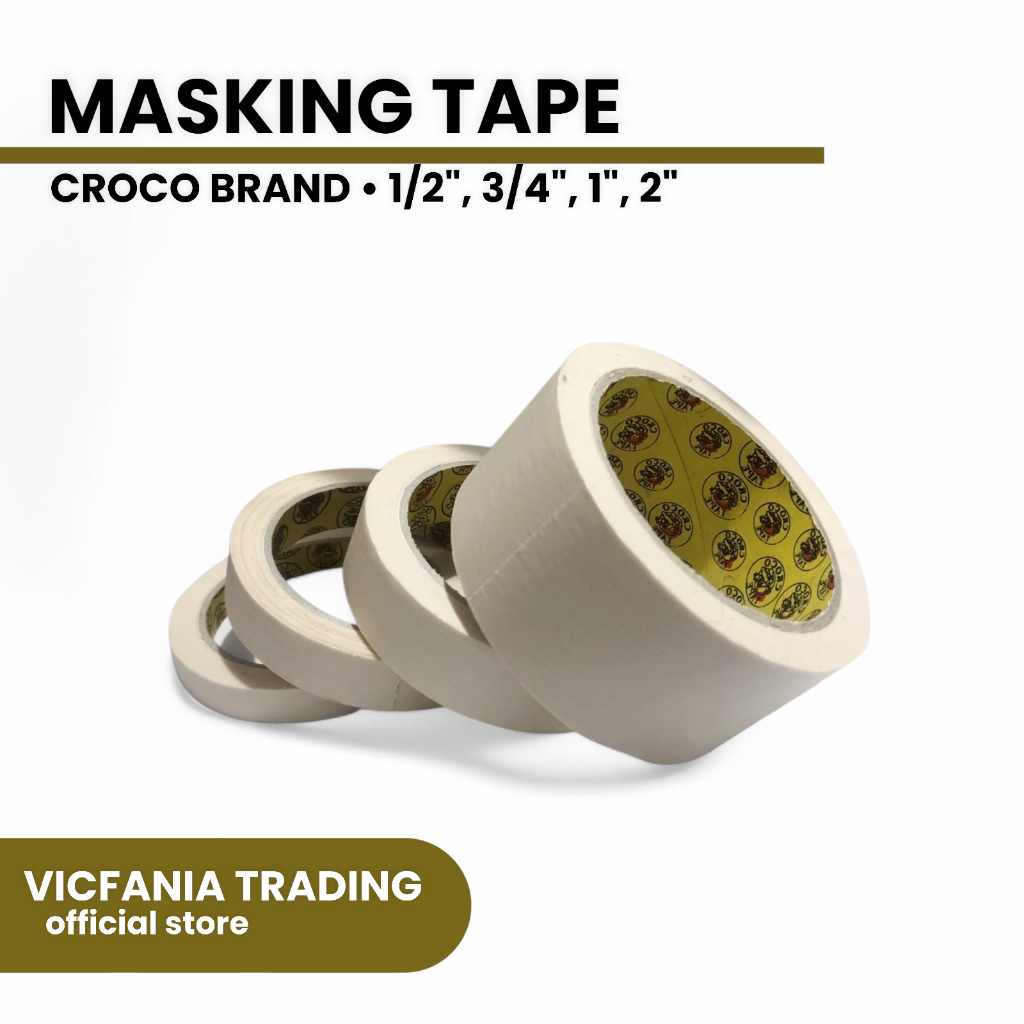 Masking Tape Painter's Tape Croco Tape | Shopee Philippines