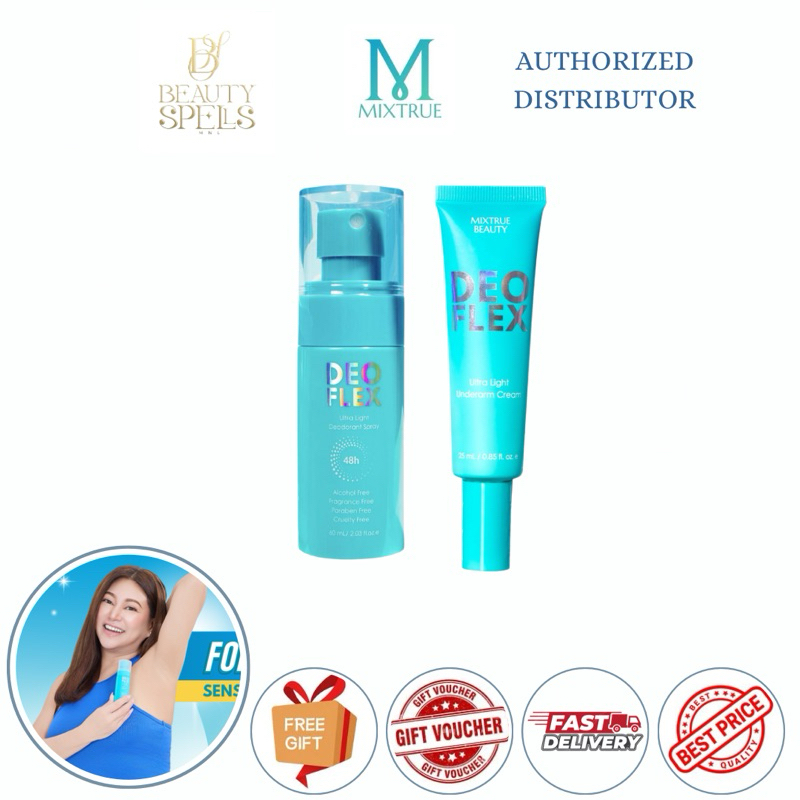 [DEODORANT + WHITENING] Deoflex Duo Set Underarm Whitening Mixtrue ...