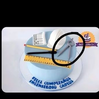 Fondant decorations/Engineering/Architecture tools cake topper | Shopee ...