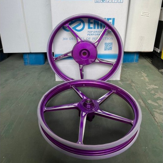 ENKEI 511 CNC Mags Click125/150 Front Disc 1.4*17 Rear Durm 1.6*17 5 ...