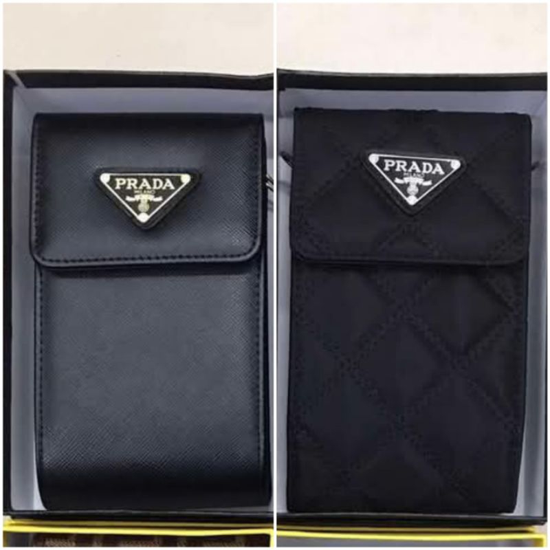 prada cp wallet with box | Shopee Philippines