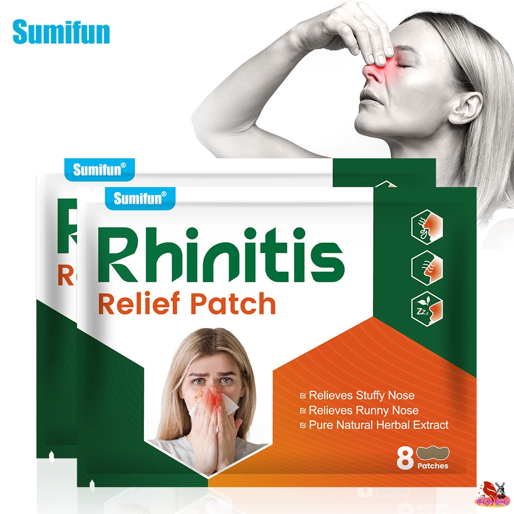 Rhinitis Patch Herbal Nose Strips Treat Rhinitis Sinusitis Nasal ...