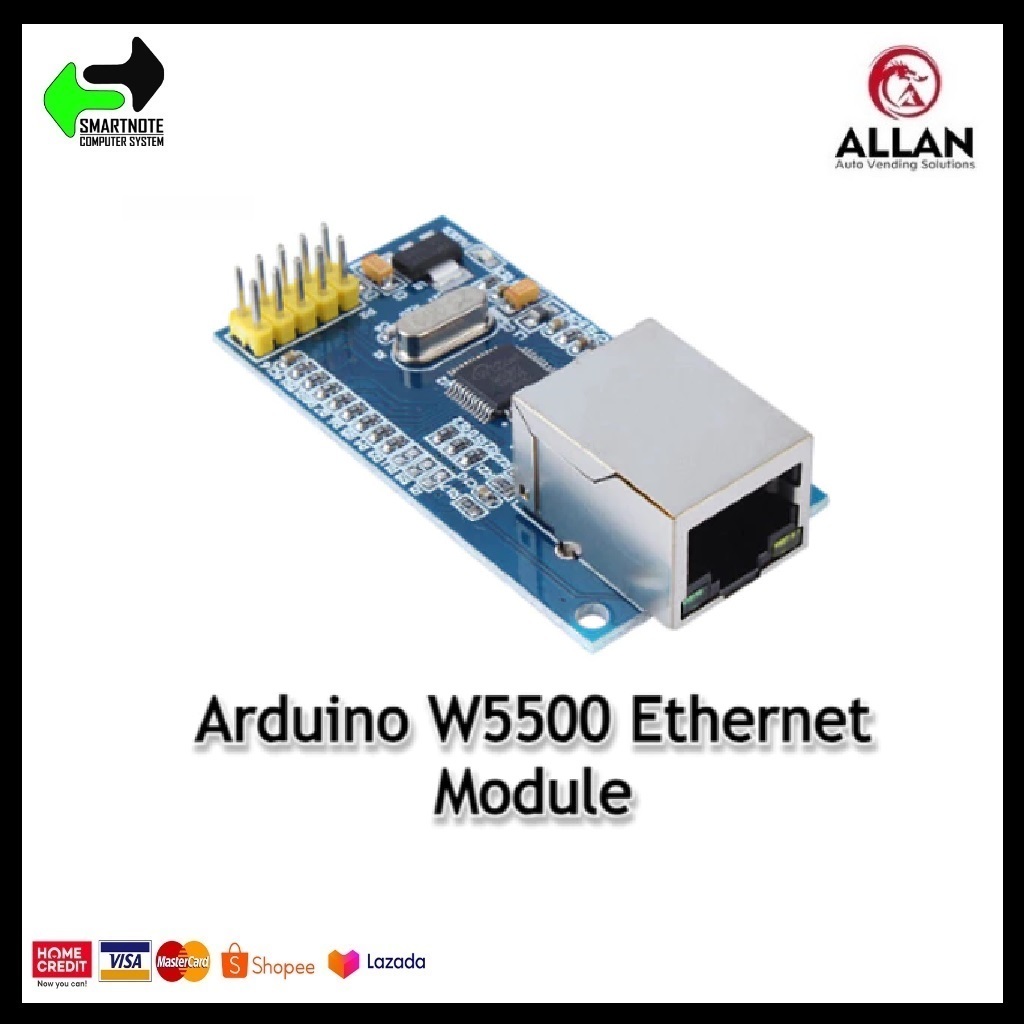 Allan Arduino W5500 Ethernet Network Module Interface | Shopee Philippines