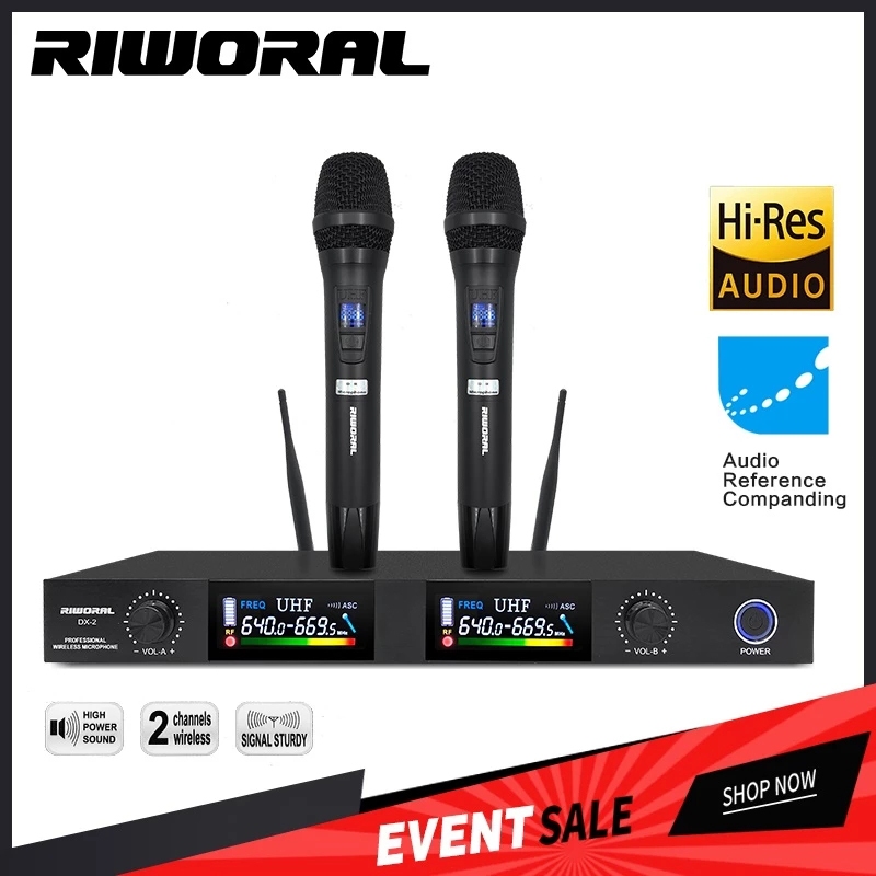 Wireless Microphone UHF MIC Original Karaoke / Videoke / Speaker ...