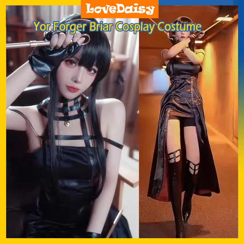 Anime Spy X Family Yor Forger Briar Cosplay Costume Comic Characters ...