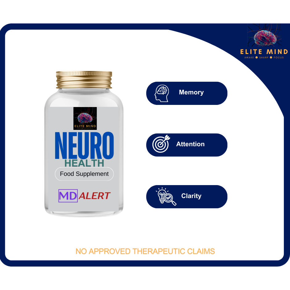 (MD-Alert 200mg) BEST SELLING brain booster, memory enhancer, better ...