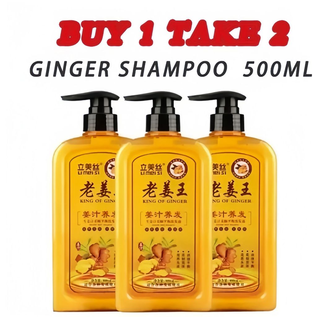 Limeisi Ginger Hair Shampoo Fast Regrowth Hair Thick Anti-Hair LossAnti ...