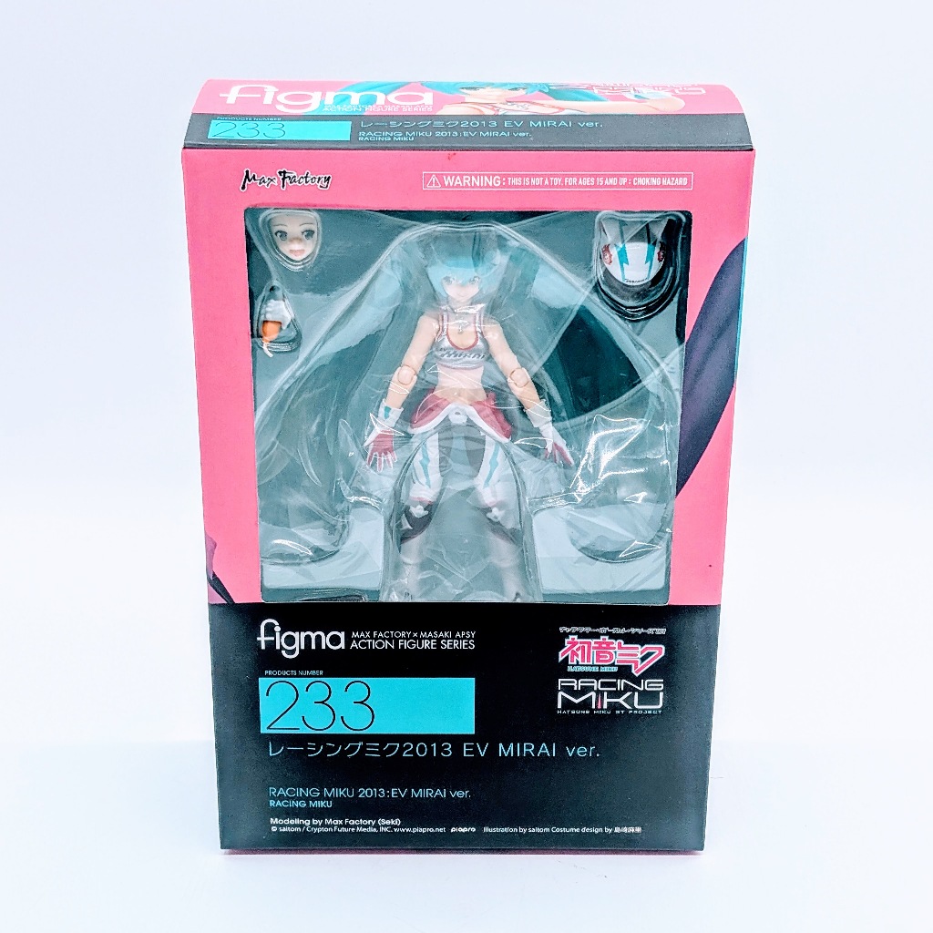 Max Factory figma Hatsune Miku Racing Miku 2013 EV MIRAI ver. 【New ...