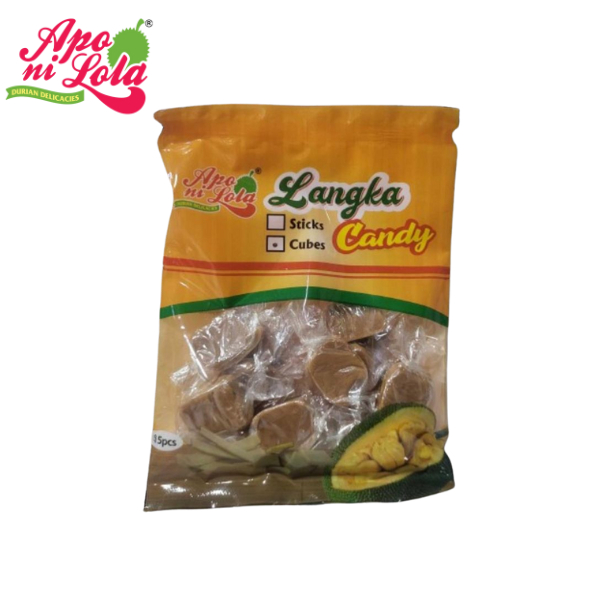 Apo ni Lola | Langka Candy Cubes 15pcs | Sweet Jackfruit Chewy | Davao ...
