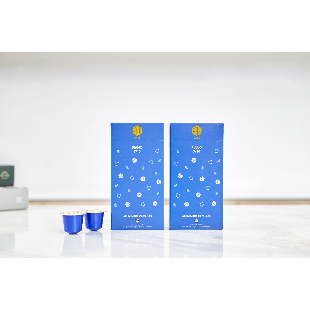 Cozy Cafe Piano Duo Pack 20 Coffee Capsules Pods - Nespresso Compatible ...