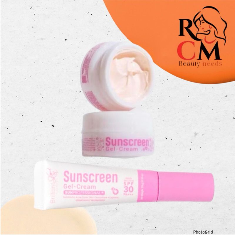 Brilliant Skin Sunscreen Gel-Cream SPF30 (Pink) 10g | Shopee Philippines