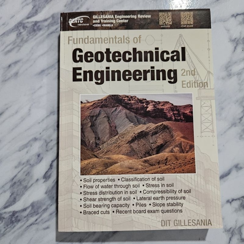 Fundamentals Geotechnical Engineering 2nd edition By:Dit Gillesania ...