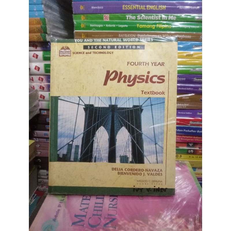 PHYSICS TEXTBOOK 4TH YEAR (USED) | Shopee Philippines