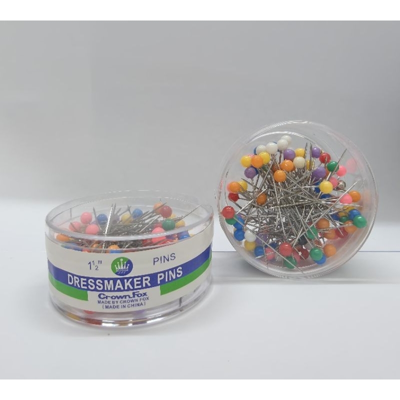 Crown Fox pins with head 100s Round | Shopee Philippines