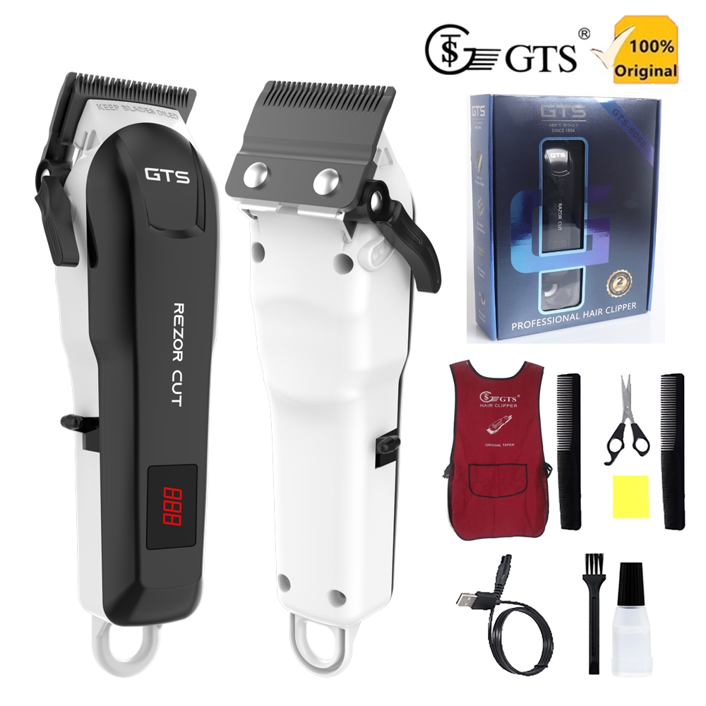 GTS Oil Head Zero Gap T-Blade Hair Trimmer Kit Men Electric Hair ...