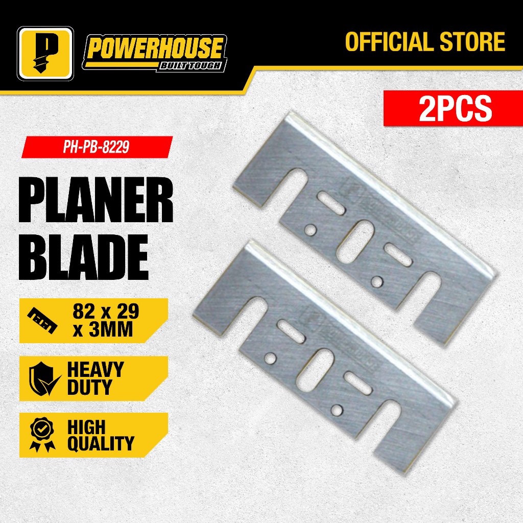 Powerhouse Planer Blade 82x29x3mm PH-PB-8229 PTAA | Shopee Philippines