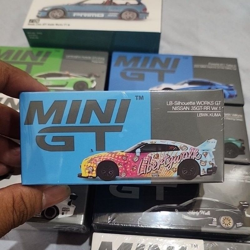 Mini GT #742 LB-Silhouette WORKS GT Nissan 35GT-RR Ver.1 LBWK KUMA ...