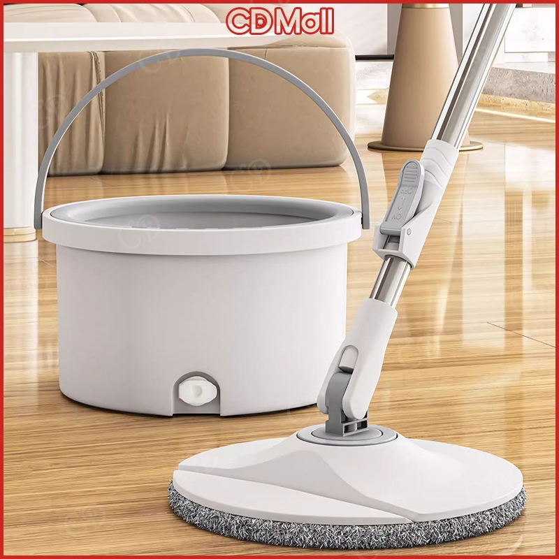 CD Mop with Spinner and Bucket Clean and Dirty Water Separation Tank ...