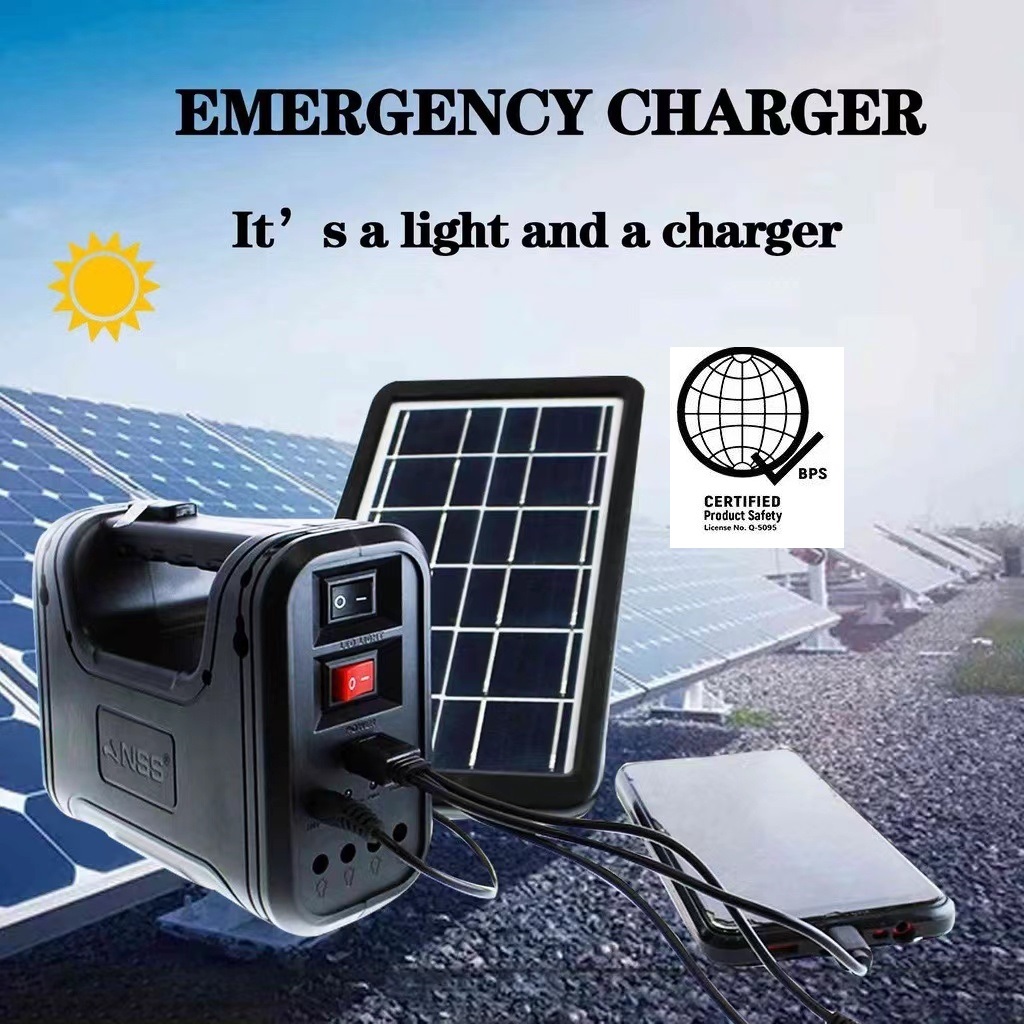 Original GDPLUS GD-8018 Plus Solar Lighting System Kit | Shopee Philippines