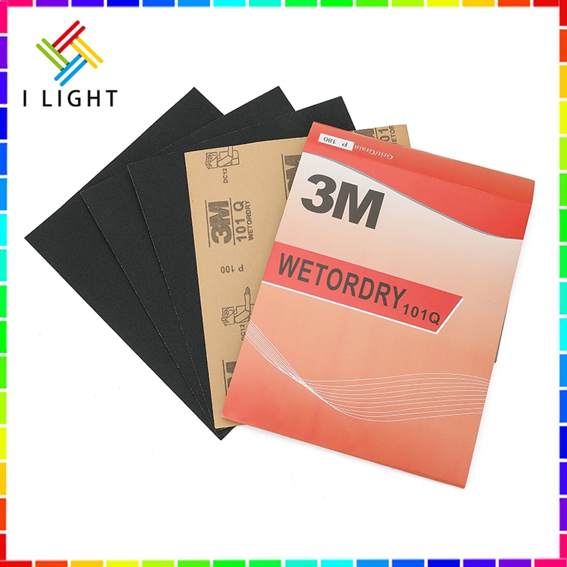 (Fast Delivery) 3M sandpaper23cm*28cm high-quality Wet Grit Liha60 to ...