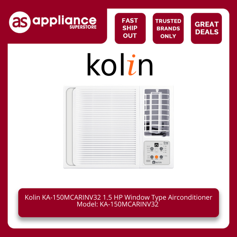 Kolin KA-150MCARINV32 1.5 HP Window Type Airconditioner | Shopee ...