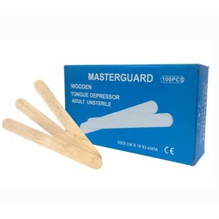Masterguard Tongue Depressor Non-Sterile (1 Box - 100pcs) Incontinence ...