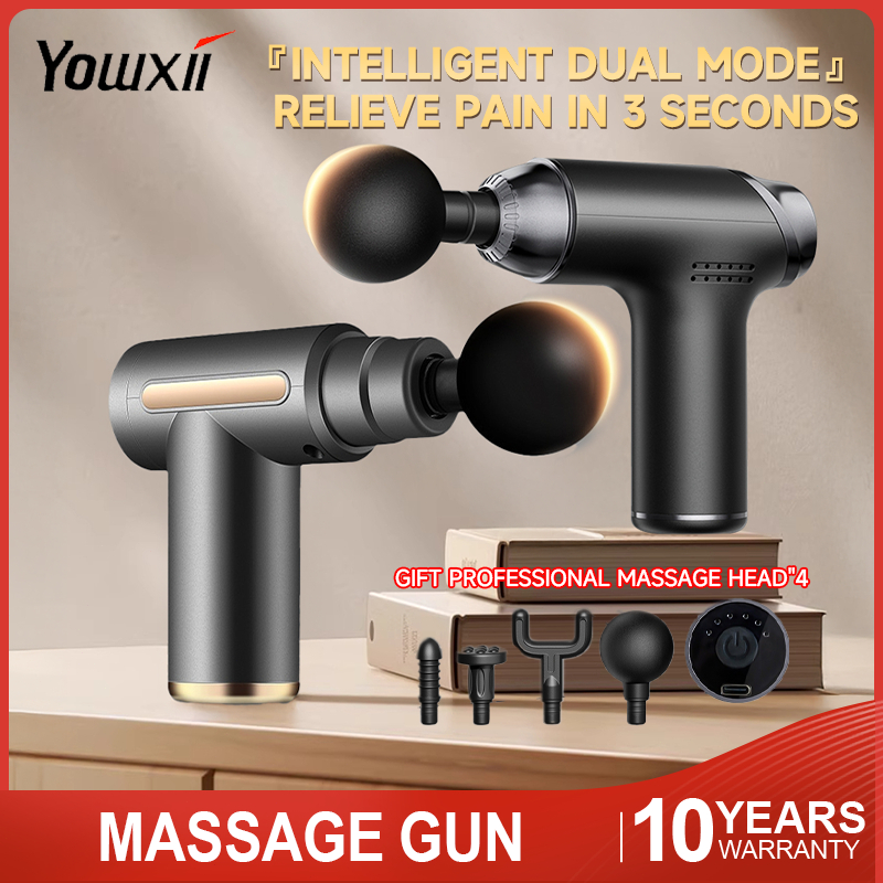 Yowxii Massage Gun Muscle Massager Electric Vibrating Quiet Fascial Gun ...