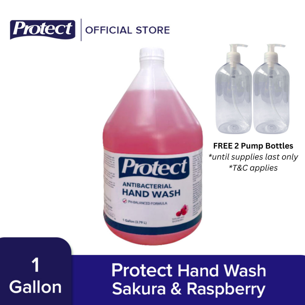 Protect Gallon Hand Wash Sakura and Raspberry | Shopee Philippines