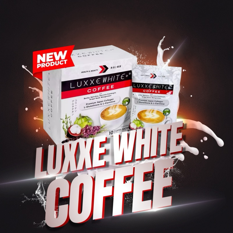 Luxxe White Coffee 10 Sachet per Box | Shopee Philippines