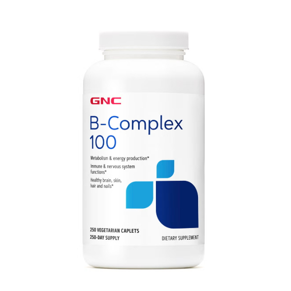 GNC B-Complex 100 - 250 Caplets | Shopee Philippines