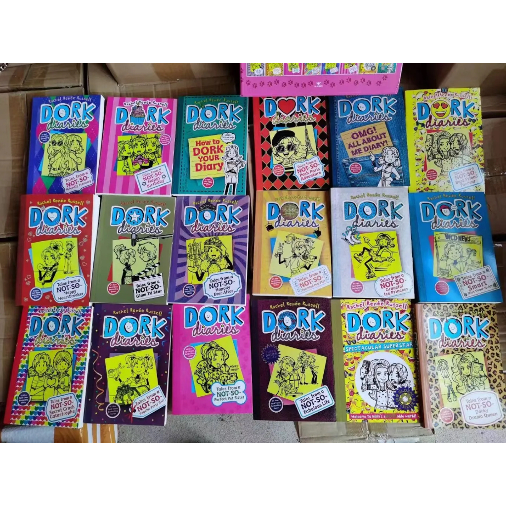 Dork Diaries 18 books set brand new | Shopee Philippines