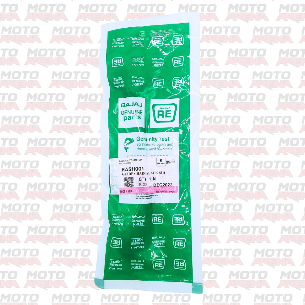 BAJAJ RE COMPACT FI / MAXIMA Z FI GUIDE CHAIN SLACK SIDE ; BAJAJ ...