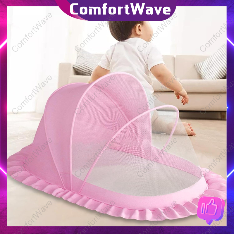 ComfortWave Baby Mosquito Net Foldable Kulambo Family Size Single Bed ...