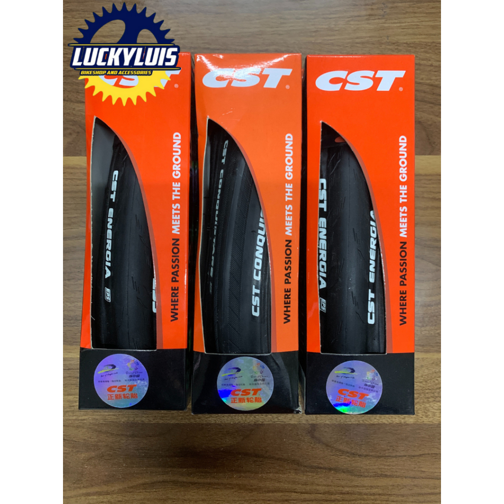 CST PRO C1761 Road Bicycle Tire C3045 - 700c x 25c, Folding, 25mm Width ...
